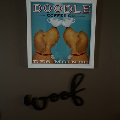 Personalized Pet Portrait DOODLE LABRADOODLE GOLDENDOODLE Art Canvas by ...