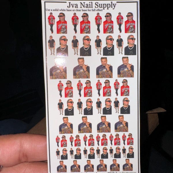 Custom Photo Nail Art Waterslide Decals | Custom Water Decals for ...