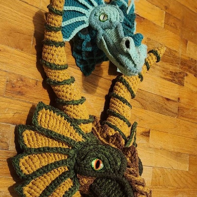 Guardian Dragon Crochet Wall Hanging Pattern Only - Etsy