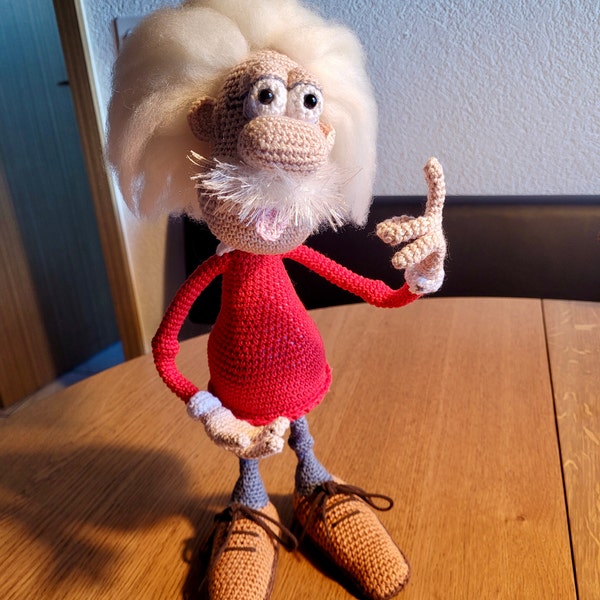 Amigurumi Häkel Muster - Albert Der Wissenschaftler - Deutsche ...