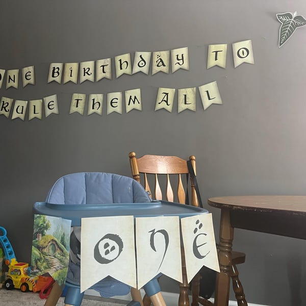 Editable Fantasy Shire Birthday Invitation, One Party to Rule Them All ...