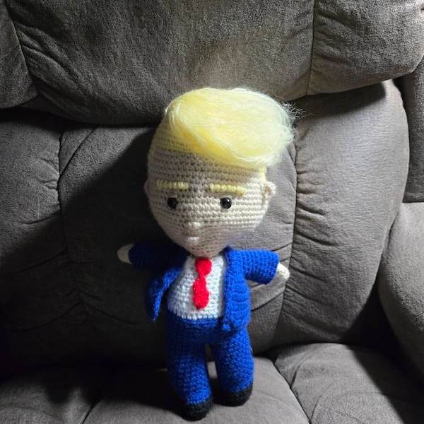 CROCHET PATTERN: Amigurumi-trump Doll - Etsy