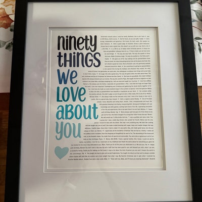 Personalized 35th Birthday Gift for Women or Men Turning 35 Reasons Why ...