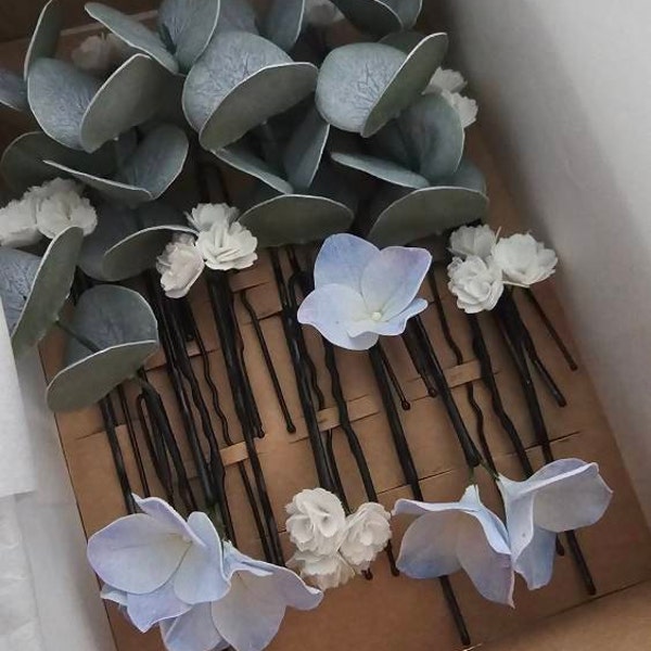 Winter Hair Comb Christmas Wedding Hair Piece Pine Cone Hair Pins Green ...