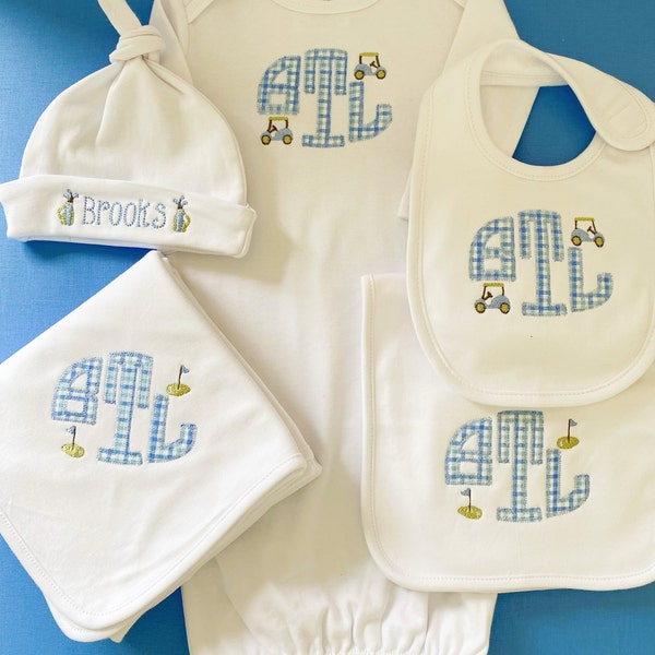 Golf Mini Fill Stitch Bundle Machine Embroidery Design Digital Download ...