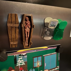 Zombie, Fridge Magnet, Horror Magnet, Spooky Decor, Halloween, Gift for ...