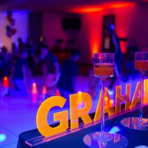 YAY Fillable Letters Acrylic Candy Dispenser Bar or Bat - Etsy Canada