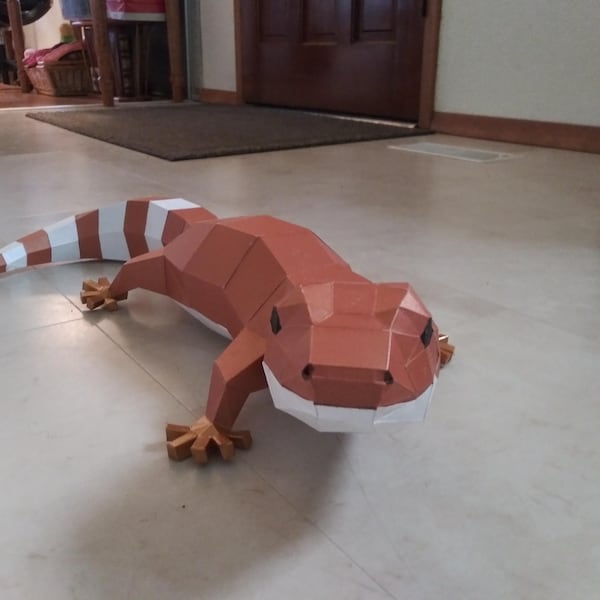 Meerkats Paper Craft, Digital Template, Origami, PDF Download DIY, Low ...