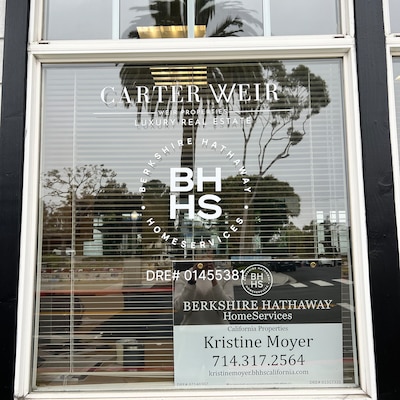 BEST SELLER Custom Business Decal Your Company Name or Logo Storefront ...