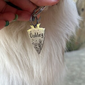 Cat Tag Cat Name Tag Hanging Tag Custom Tiny Cat Tag - Etsy