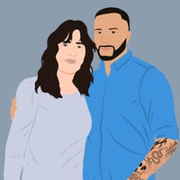 Group Portrait, Group Drawing, Drawing From Photo,digital Drawing ...