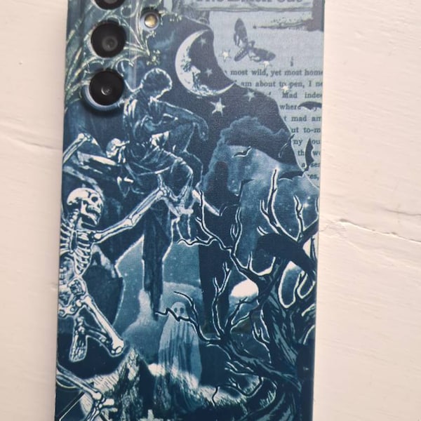 Grunge Phone Case Goth Dark Gothic Cover for iPhone 17 Pro Max, 16e, 15 ...