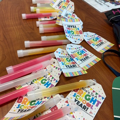 EDITABLE Bright School Year First Day of School Back to School Teacher ...