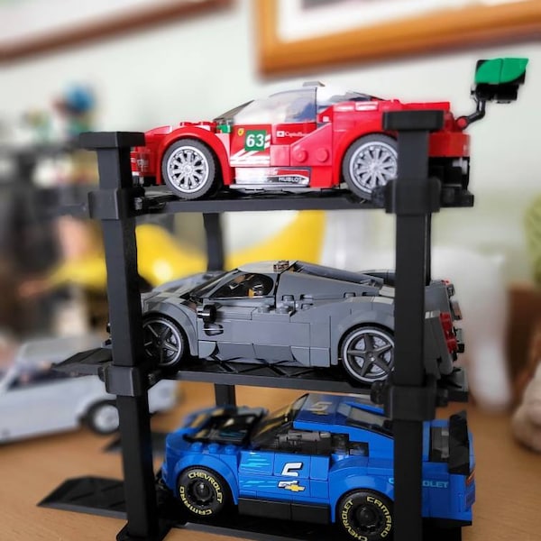 Triple Car Lift Display Stand for Speed Champions - Etsy