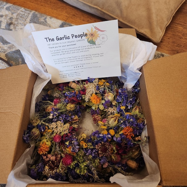 Biodegradable Wreath, Many Styles Available in 4 Sizes, Eco Friendly ...