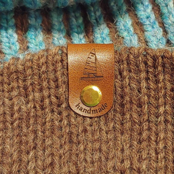 Personalized Zipper Tags for Large Zipper Pulls Set of 5 Custom Zipper ...