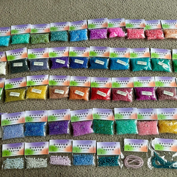 Miyuki 11/0 8/0 2mm 3mm Japanese Miyuki Glass Seed Beads | Semi Opaque | Miyuki Round Seedbeads ...