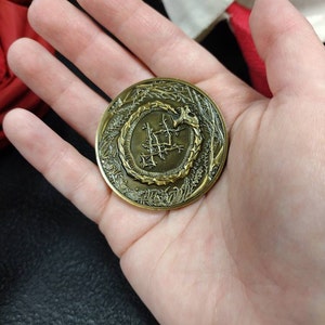 Cthulhu Challenge Coin Eldritch Horror Decision Coin Collecting HP ...