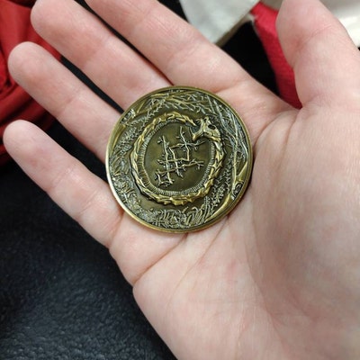 Cthulhu Challenge Coin Eldritch Horror Decision Coin Collecting HP ...