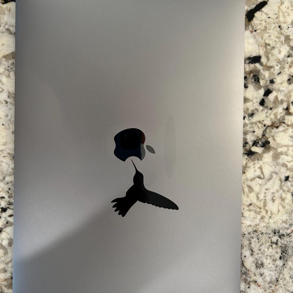 Steve Jobs Signature Vinyl Decal Sticker MacBook Mac Apple Laptop ...