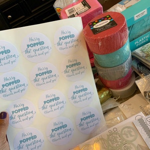 Valentines Stickers The Perfect Pair Stickers Milk and Cookies | Etsy