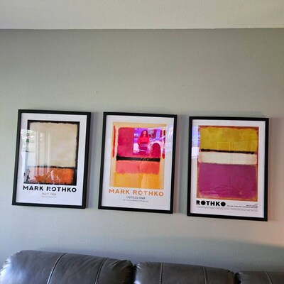 Kandinsky Joyous Ascent Poster, Wassily Kandinsky Print, Exhibition ...