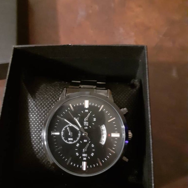 Custom Wrist Watch, Mens Watch, Engraved Watches for Groomsmen, Wedding ...