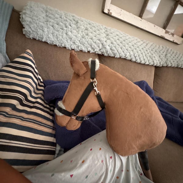 DIY Hobby Horse Base Kit: Personalized Toy Horse Craft (PDF ...