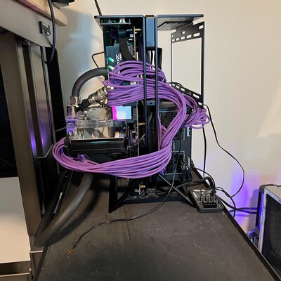 Custmoized Silver Mirrored RGB Gpu Backplate Pc Case Panel Argb Edge ...