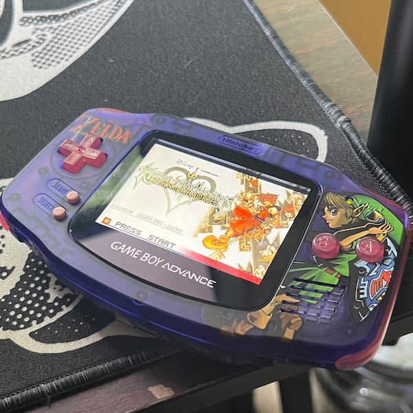 Custom Modified Gameboy Advancesp Console - Retro Handheld Beautiful ...