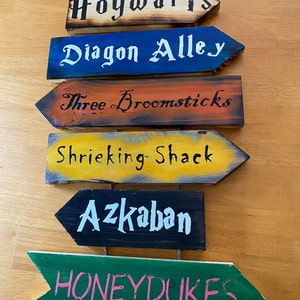 Wizarding World Sign - Etsy