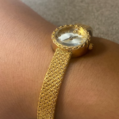 Dainty Vintage Minimalist Gold Womens Watch Small Face Watch for Women, Present for Her, Vintage ...