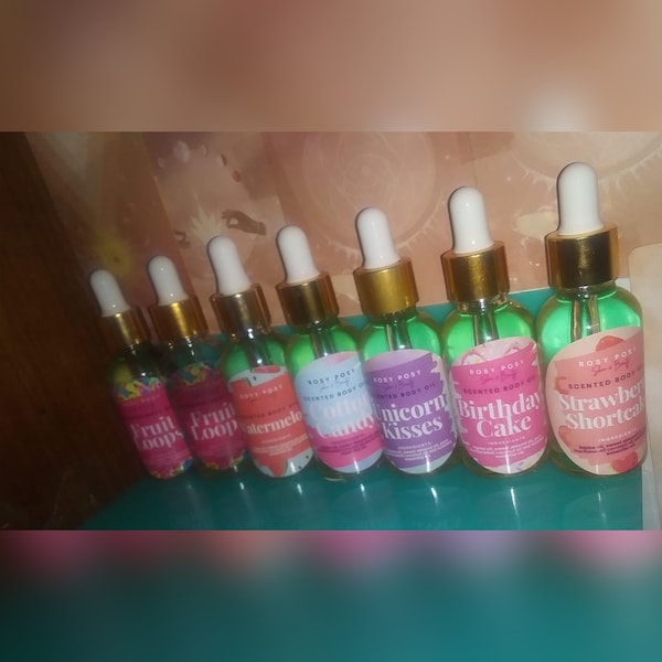 1 Oz. Watermelon Scented Body Oil, Watermelon Glow Oil, Sweet Body Oil ...
