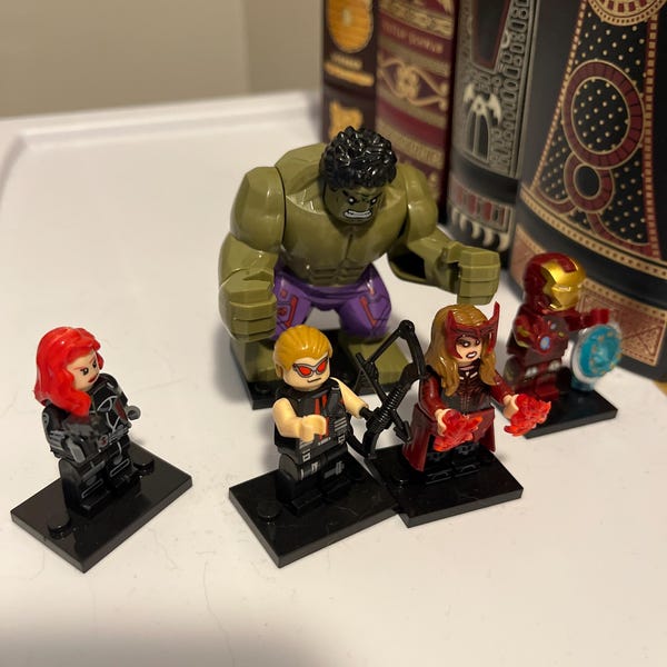 Custom Big Figure Anti-venom Bigfig Mini-figure for Venom Super Hero ...