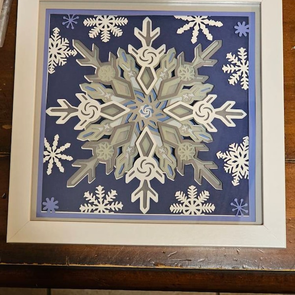 Flower Octopus Shadow Box Svg, 3d Octopus Svg, Ocean Shadow Box Svg, 3d ...