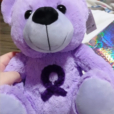 Chiari Malformation zipperhead Awareness 12 Bear Purple, Awareness ...