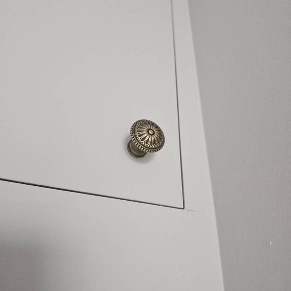 Bamboo Antique Brass Drawer Knobs Antique Gold Dresser Pulls Aged Brass Cupboard Knobs Handles