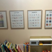 Let's Read Sign, Playroom Printable, Kids Read Wall Art, Playroom ...