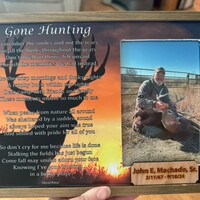 Gone Fishing Poem - Printable Memorial Download by David Ritter ...