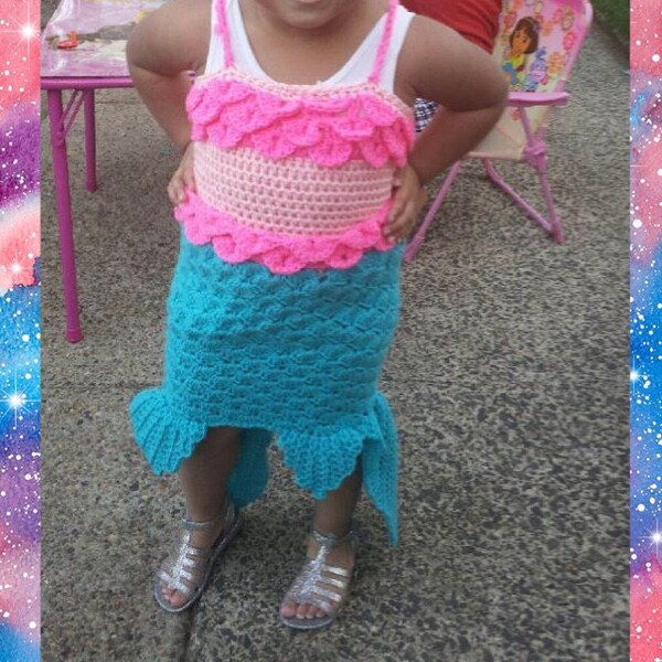 Mermaid Seashell Top, Crochet Pattern - Etsy