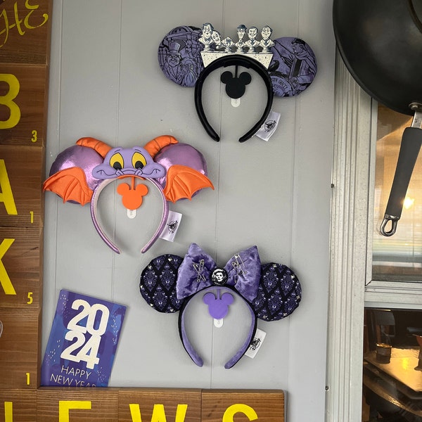 1" Mouse Ear Wall Hook, Mouse Ear Display, Headband Hanger, Headband ...