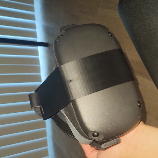 Oculus Quest 1 and Quest 2 Faceplate Head Strap Mount - Includes a 6 ...