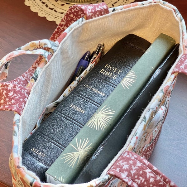 Scripture Case, Small Tote, LDS Scripture Bag, LDS Scripture Tote ...