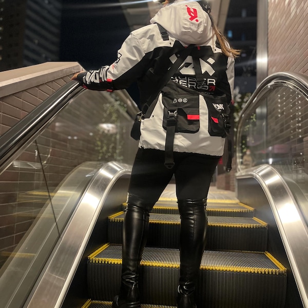 Techwear Mask, Cybernetic Series Mask - Cyberpunk Mask, Cyber Street ...