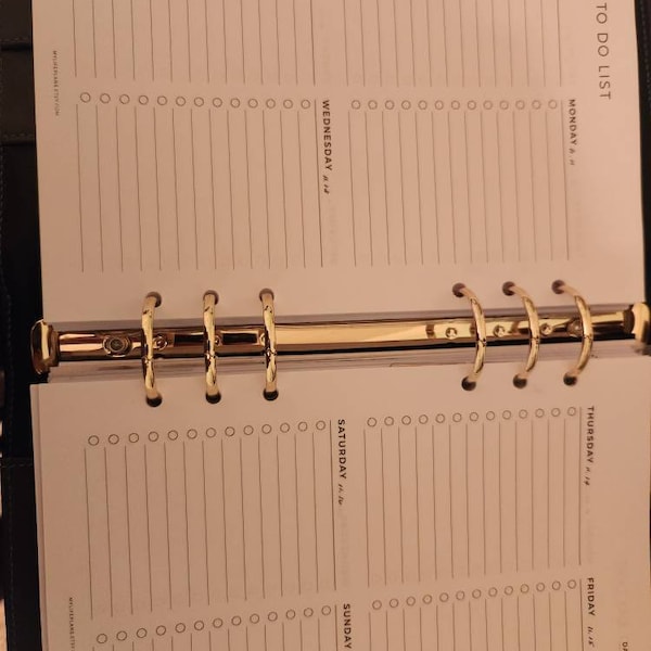 Monthly Planner Printable Landscape, Minimalist Monthly Organizer ...