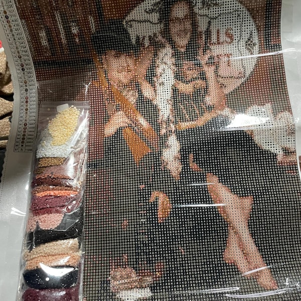 Stained Glass Raven Diamond Painting Kits for Adult Full Drill 5D DIY ...