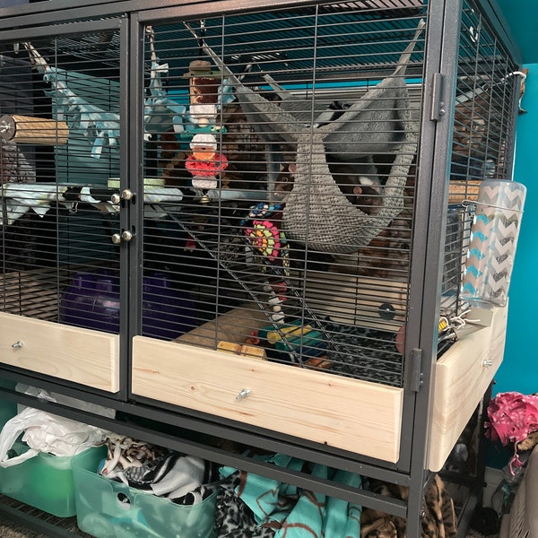 Cage Guards / Poop Guards - SAFEST & MOST AFFORDABLE Option for Keeping ...