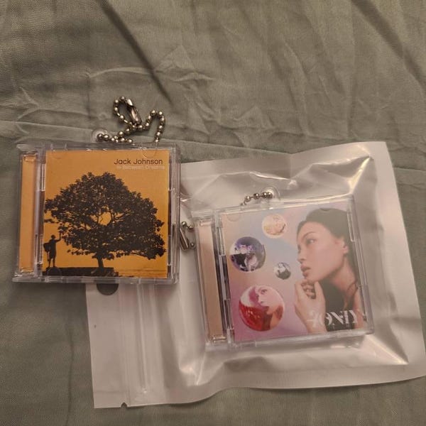 Custom Mini Album CD Keychain With NFC, Personalized Retro Music Gift ...