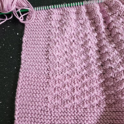 EASY Blanket Knitting Pattern Jasper Small/baby Blanket Large - Etsy