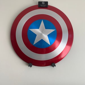 Captain America Shield Wall Mount Plaque and SECRET FILE - Etsy